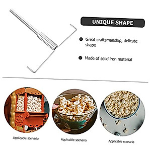 Commercial Mixer Stir Crazy Popcorn Scoop 1 Set Popcorn Commercial Popcorn Machine Sleeve Iron Handle Commercial Blender Popcorn Machine Replacement Parts