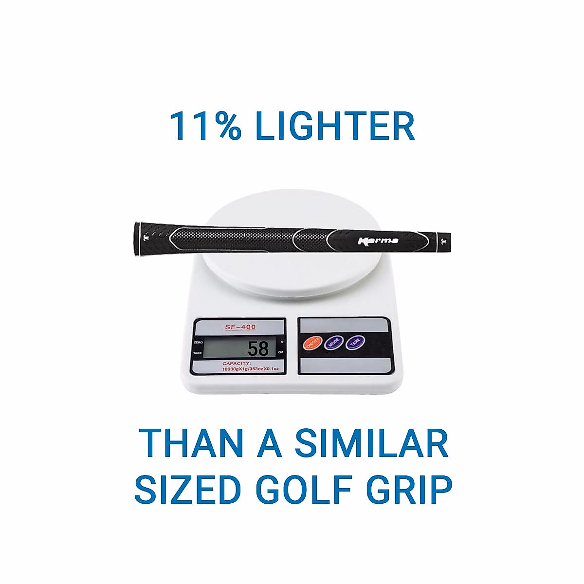 Karma Super Lite Oversize (+3/32" ) black Golf Grips