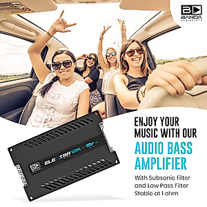 BANDA 12K BASS 1 OHM CAR AMP