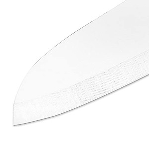 LIANGTAI Ceramic Knife 7 Inch Chef's Knife (Light Pink Handle)