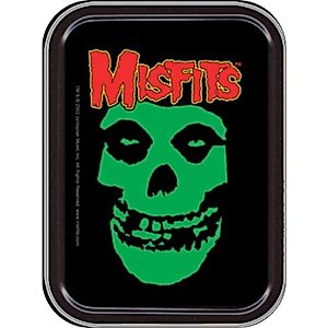 Stash Tins Classic Fiend Skull Storage Container 4.37" L x 3.5" W x 1" H