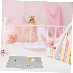 Cabilock 2pcs 198 Jewelry Sponge Pad Jewelry Tray Jewelry Displays Trinket Showcase Pads Dangles Drawer Insert Rings Storage Tray Foam Earring Mat Make up Sponge Mosaic Organizer Travel