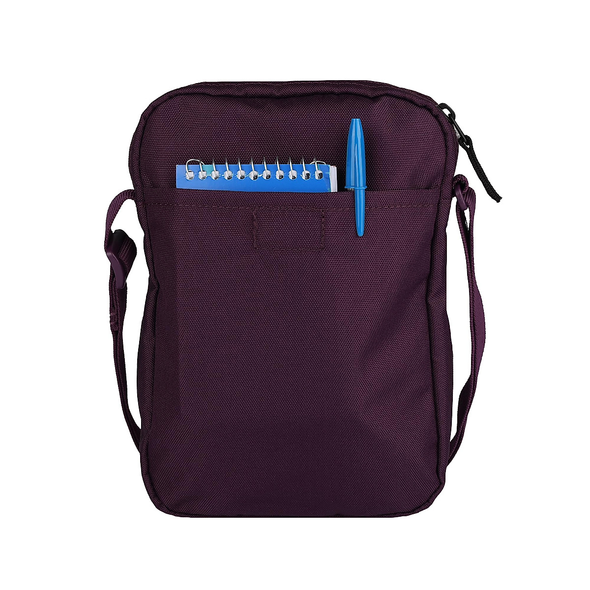 Eddie Bauer Jasper Crossbody Bag | Everyday Carry | Lightweight | Travel | Adjustable | 3L, Dark Plum, One Size