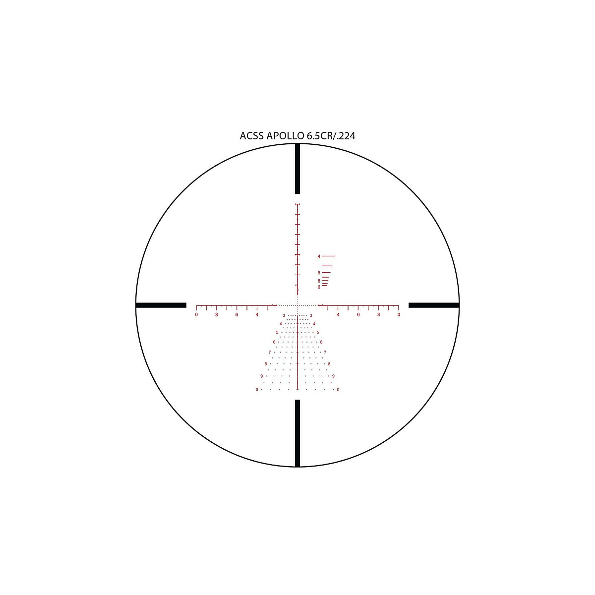 Primary Arms SLX 5-25x56 FFP Rifle Scope - Illuminated ACSS Apollo 6.5CM Reticle