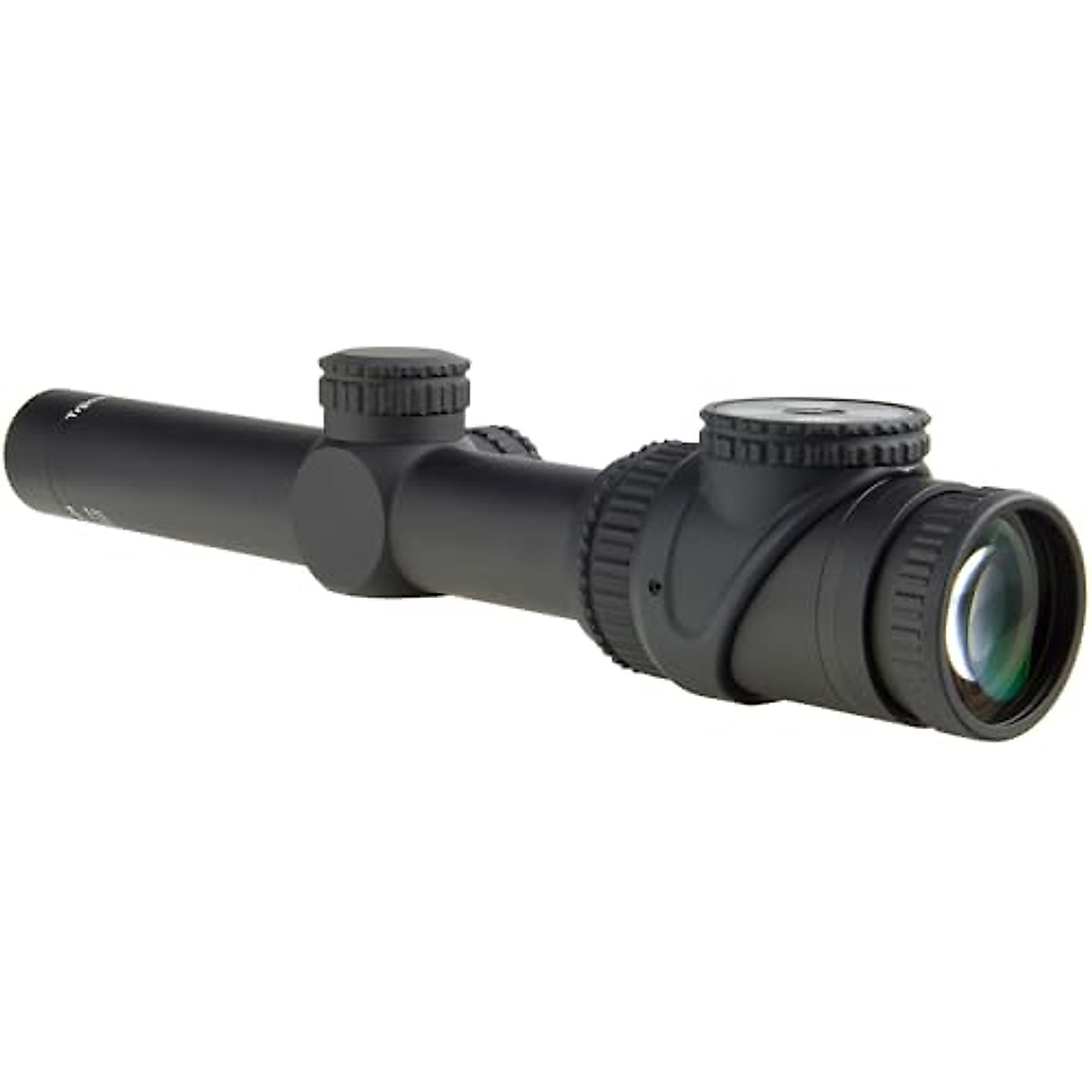 Trijicon 266978 AccuPoint 1-6x24 Riflescope with BAC Green Triangle Post Reticle, 30 mm Tube,black