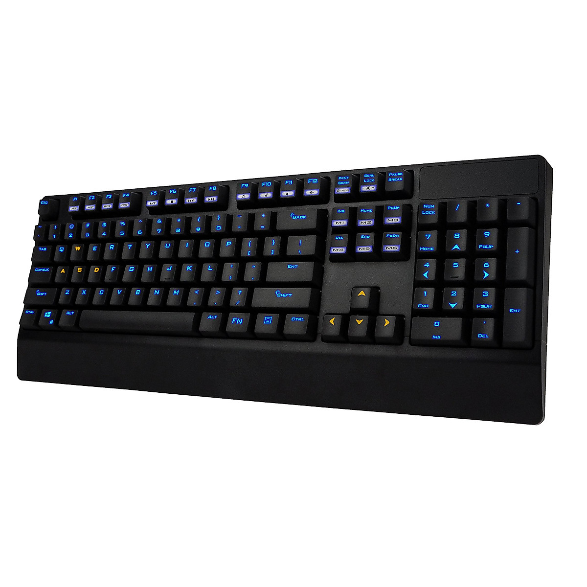 Mechanical Gaming Keyboard Brown Switch - LED Backlit Full Mechanical Keyboard with 104 Keys
