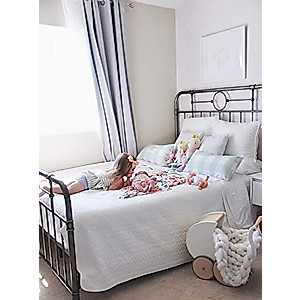 Kinderfeets Pram Walker - Toy Stroller for for Babies, Kids, and Toddlers | Sustainable and Eco-Friendly | 2-in-1 Walker and Stroller Design (White)