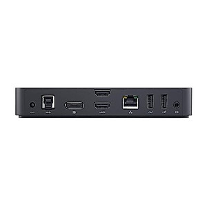 Dell USB 3.0 Ultra HD/4K Triple Display Docking Station (D3100) (Renewed)