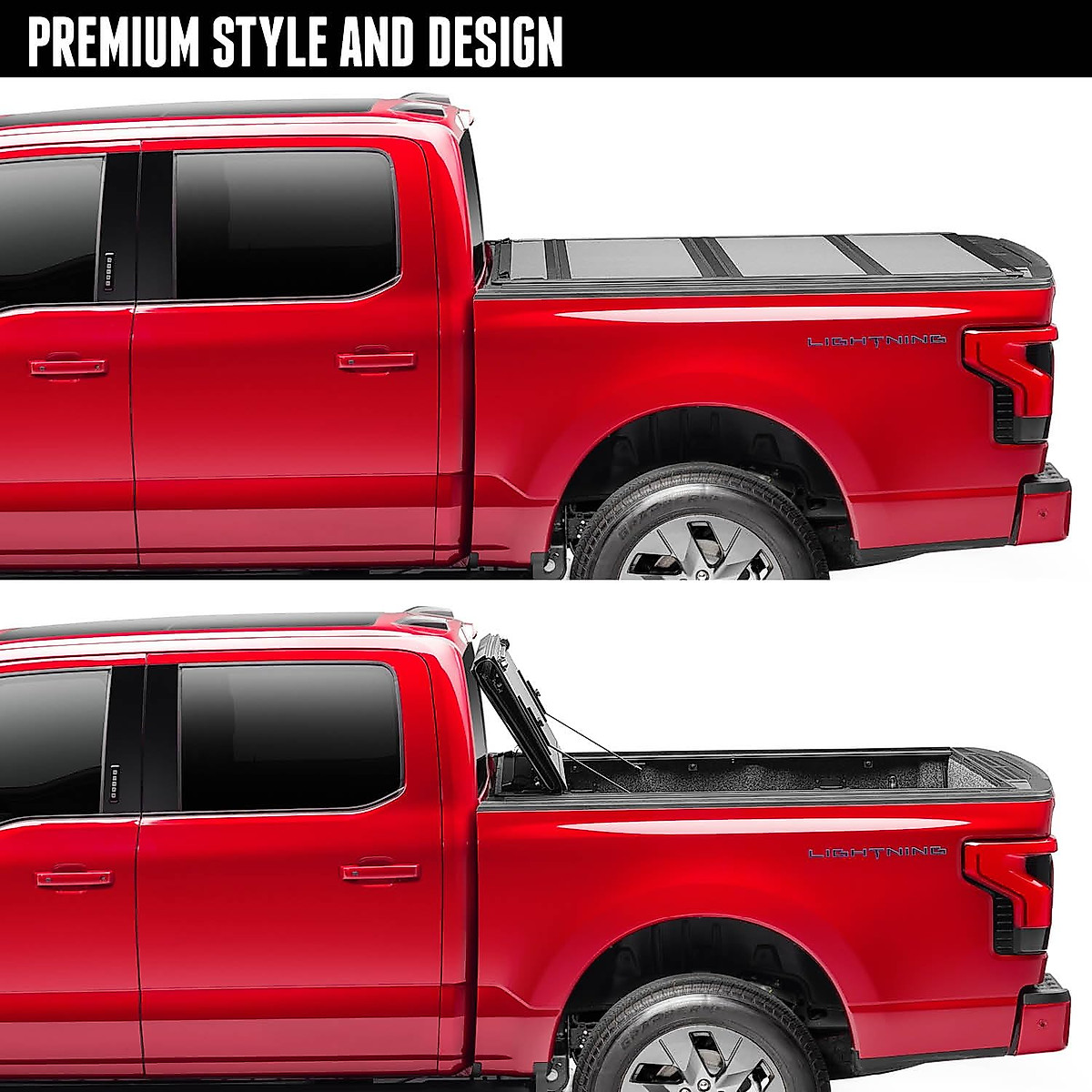 RealTruck BAK BAKFlip MX4 Hard Folding Truck Bed Tonneau Cover | 448307 | Fits 2004 - 2014 Ford F-150 6' 7" Bed (78.8")