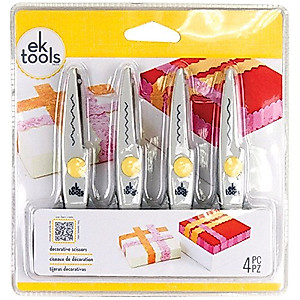 EK tools 4-Pack Decorative Scissors