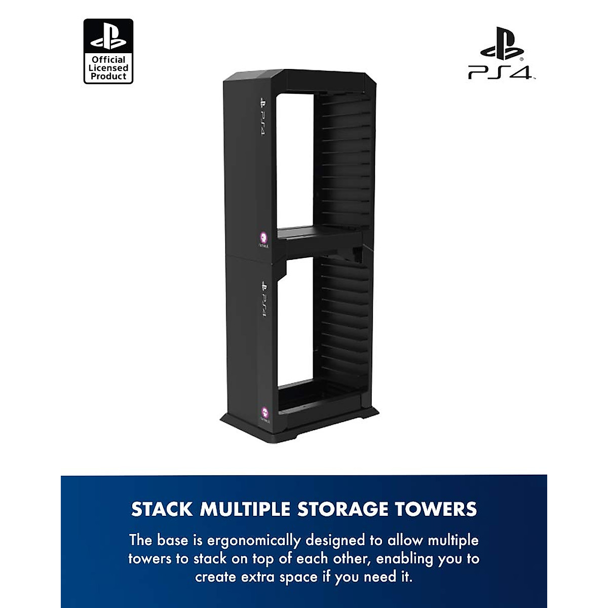 PS4 - Premium Games Storage Tower (Numskull)