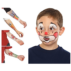 Dress Up America Face Paint Kit - Face And Body Paint Crayons - 6 Piece Set Halloween Makeup for Kids and Adults
