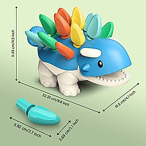 Toddler Montessori Toys for 1 Year Old, Baby Toddler Sensory Toys Learning Educational Fine Motor Skills Developmental Toys Birthday Gifts Age 6 9 12 18 Months 1 2 3 4 One Two Year Old Boys Girls Kids