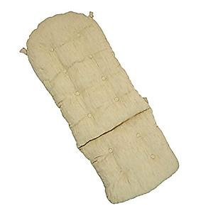 Wickerix Cushion for Living Lounge Swivel Rocking Chair Color Cream(Just Cushion)…