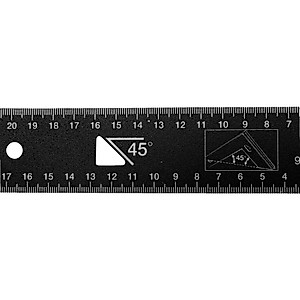 Bahco 9045B400 Square, Black, 400mm