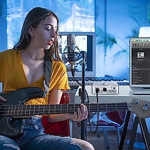 HOSONGIN XLR Cables 3.3 Ft 2 Packs, Balanced XLR Microphone Cable Male to Female 3-PIN XLR Mic Cords DMX Cables 3.3 Feet, Black