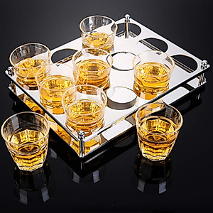 OKJHFD Wine Glass Holder with 12 Holes,Stemless Wine Cup Storage Rack for Wine Lovers Bar Display Storage Rack Without Swing (4.3x7.5x1.6 in)