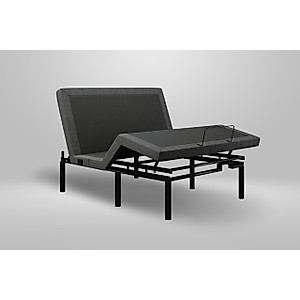 iDealBed G4 Nova Luxury Memory Foam Mattress + 4i Custom Adjustable Bed, Pressure Relief Support, Cooling Temp Regulation, Advanced Silent Operation, Massage (Nova Firm, Split Queen)