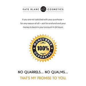 Kate Blanc Cosmetics Aloe Vera Gel for Face and Skin (8 oz) Pure Aloe Vera Gel for Hair Growth. Aloe Gel Great for Sunburn Relief, Burns, Dry Scalp Moisturizer. Made from Organic Aloe Vera Plant