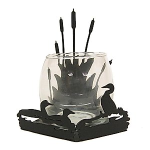 Innovative Fabricators, Inc. Loon Candlewrap Tea Light Votive Candle Holder