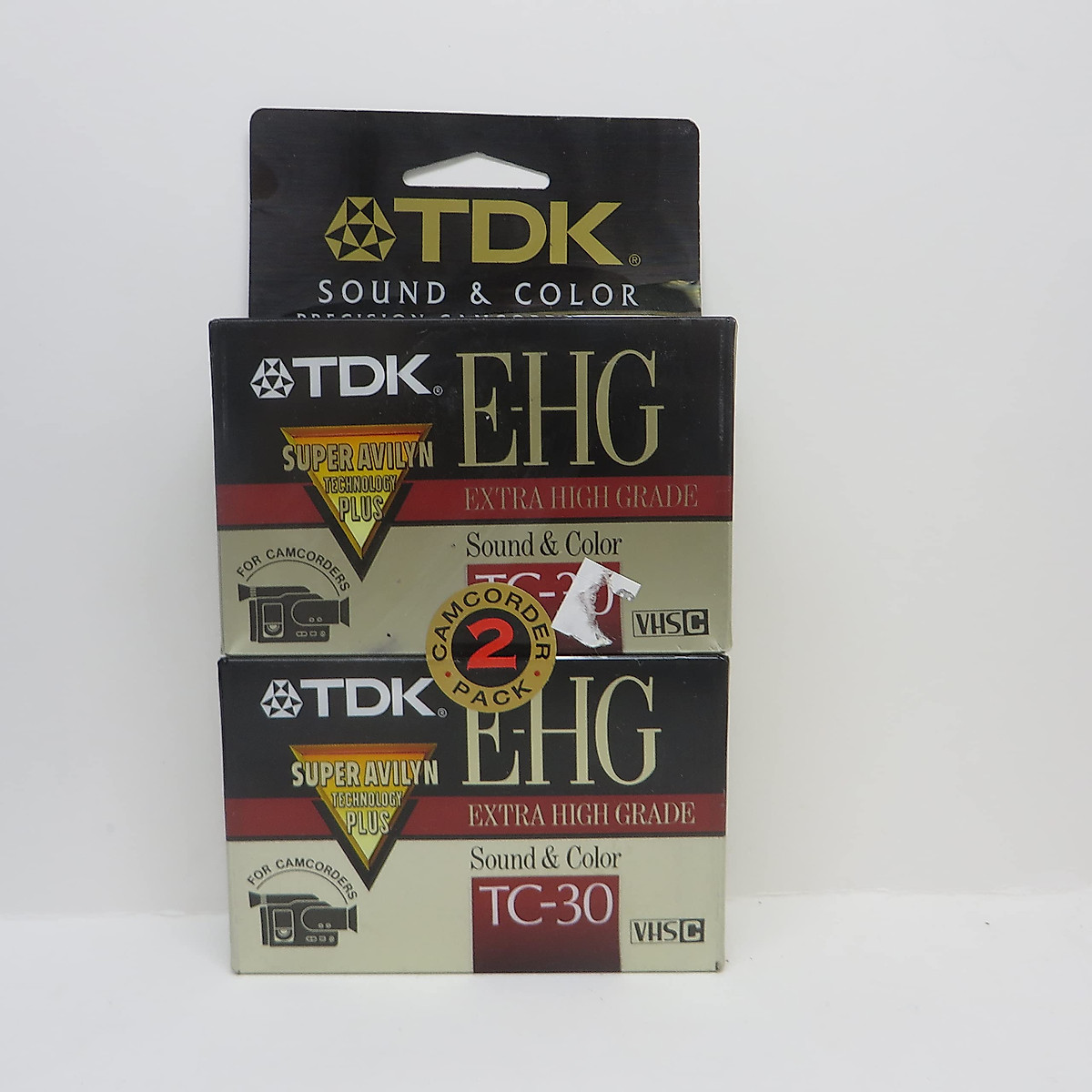 Pk/2 x 3: Tdk Vhs-C Camcorder Tape (TC-30HGL2)
