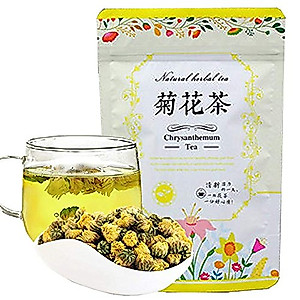 Dian Mai 80g 3.52oz Fetal Chrysanthemum Hang White Chrysanthemum Bud Tongxiang Fetus Chrysanthemum Fresh Sulfur Free Flower Tea