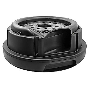 Rockville RockGhost Active Powered 8" Hidden Car Subwoofer Sub For 15"/16"/17" Full Size Spare Tire