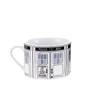 Imptora SPPRANDOM Doctor Who Tardis Thirteenth Doctor Ceramic Tea Cup Set 7oz (2 Tea Cups)