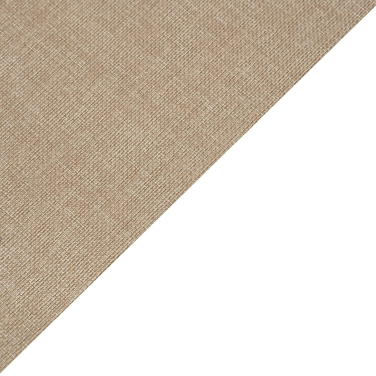 Tableclothsfactory 6" x10 Yards Natural Polyester Fine Rustic Burlap Jute Roll for Wedding Event Party Decorations DIY Arts and Crafts