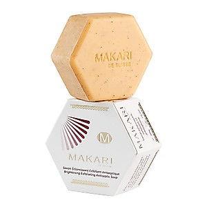 Makari Classic Exfoliating Antiseptic Soap (7oz) | Helps Revitalize Skin | Promotes Even Skin Tone | Detoxifies and Removes Impurities | For Dry, Oily, Normal, Maturing, and Combination Skin Types