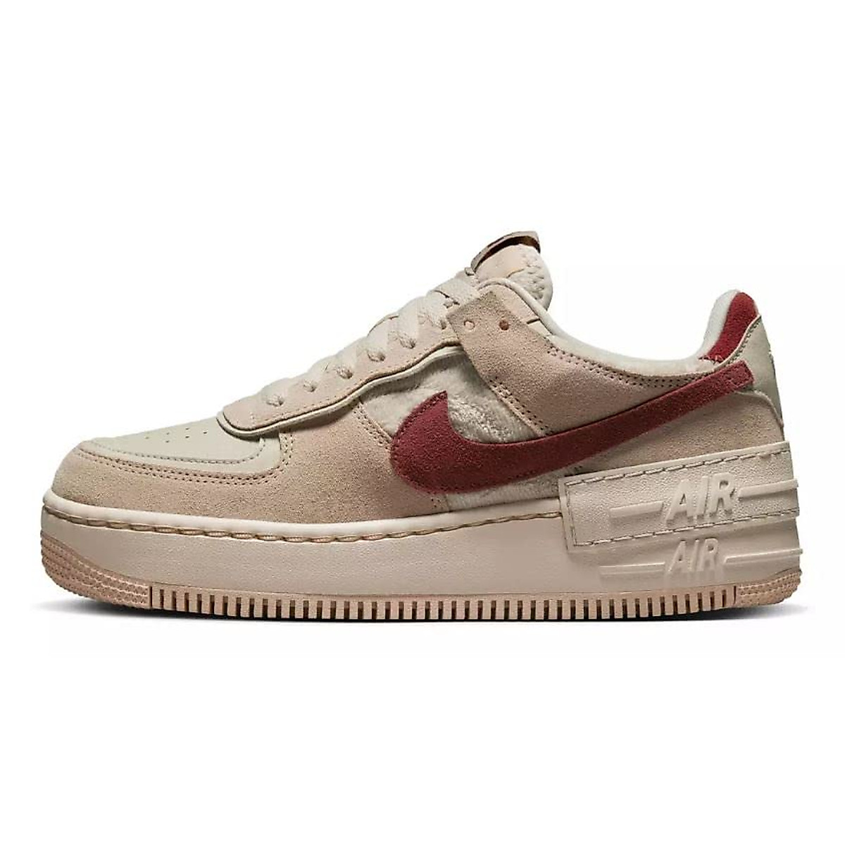 Nike AF1 Shadow Shimmer/Stone/SANDDRIFT DZ4705 200 Women's Size 7