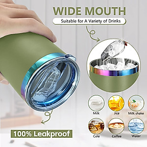 Icesip 20oz Tumbler with Lid And Straw,Stainless Steel Vacuum Insulated Mug,Double Wall Vacuum Insulated Coffee Cups for Cold & Hot Drinks,Insulation Travel Tumblers Cups