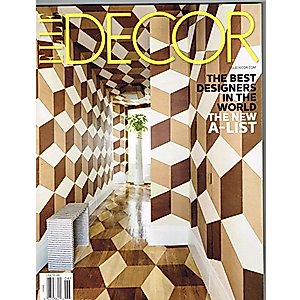 Elle Decor June 2018 The Best Designers in the World - The New A-List Single Issue Magazine – 2018