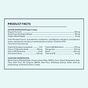 Pawfy Probiotics for Dogs | Dog Diarrhea Medication | Small and Large Dog Probiotics for Digestive Health | Improves Gut Health | Anti Yeast Supplements | Allergy and Itch Relief - 30 Tasty Chews