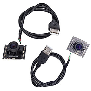 Camera Module, 0.3MP GC0308 Chip Cameras Board Wide Compatibility 72° Wide Angle for Replacement
