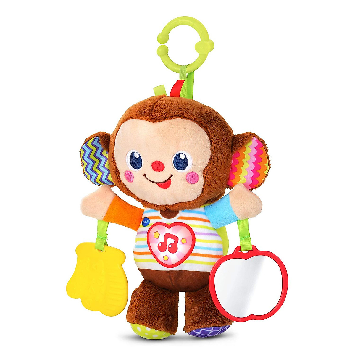 VTech Cuddle and Swing Monkey, Multicolor