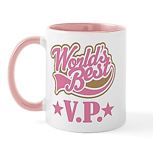 CafePress VP Vice President Gift Mug Ceramic Coffee Mug, Tea Cup 11 oz