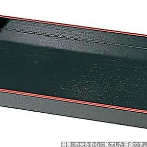 J-Kitchens Shaku 9 Wooden Side Removal Obon (Bon Tray Tray) Black Tenshu NP Made in Japan