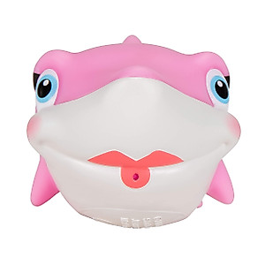 CoComelon Official Bath Squirters, Featuring JJ Character Toy (4” Tall) and 2 Sharks (4” Wide), Bath Time Fun Playset - Character Toys for Babies, Toddlers, and Kids