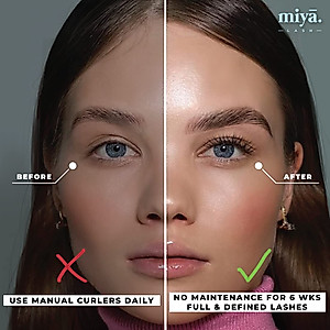 MIYA LASH | Lash Luxe Bundle | Keratin Lash Lift Kit & Eyelash Serum for Thicker, Longer Lashes | Ultimate Lash Booster