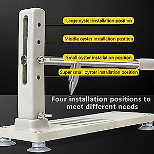 Horizontal Oyster Shucker, Oyster Clam Opener Tool and Knife Set For Hotel & Family Buffet