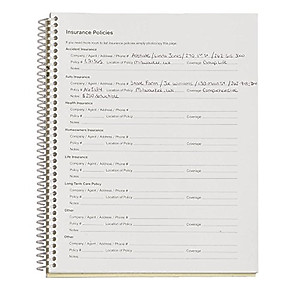 Putting Things In Order to help my loved ones when I'm gone