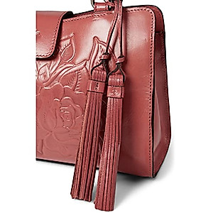 Patricia Nash Rienzo Satchel Old Rose One Size