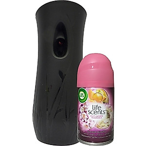 Air Wick Automatic Air Freshener Spray Starter Kit (Gadget + 1 Refill), Summer Delights, Air Freshener, Essential Oil, Odor Neutralization