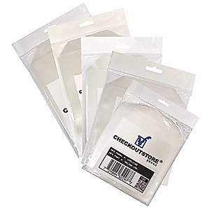 CheckOutStore Clear Storage Pockets Bundles (S, M, L, LT, XL)