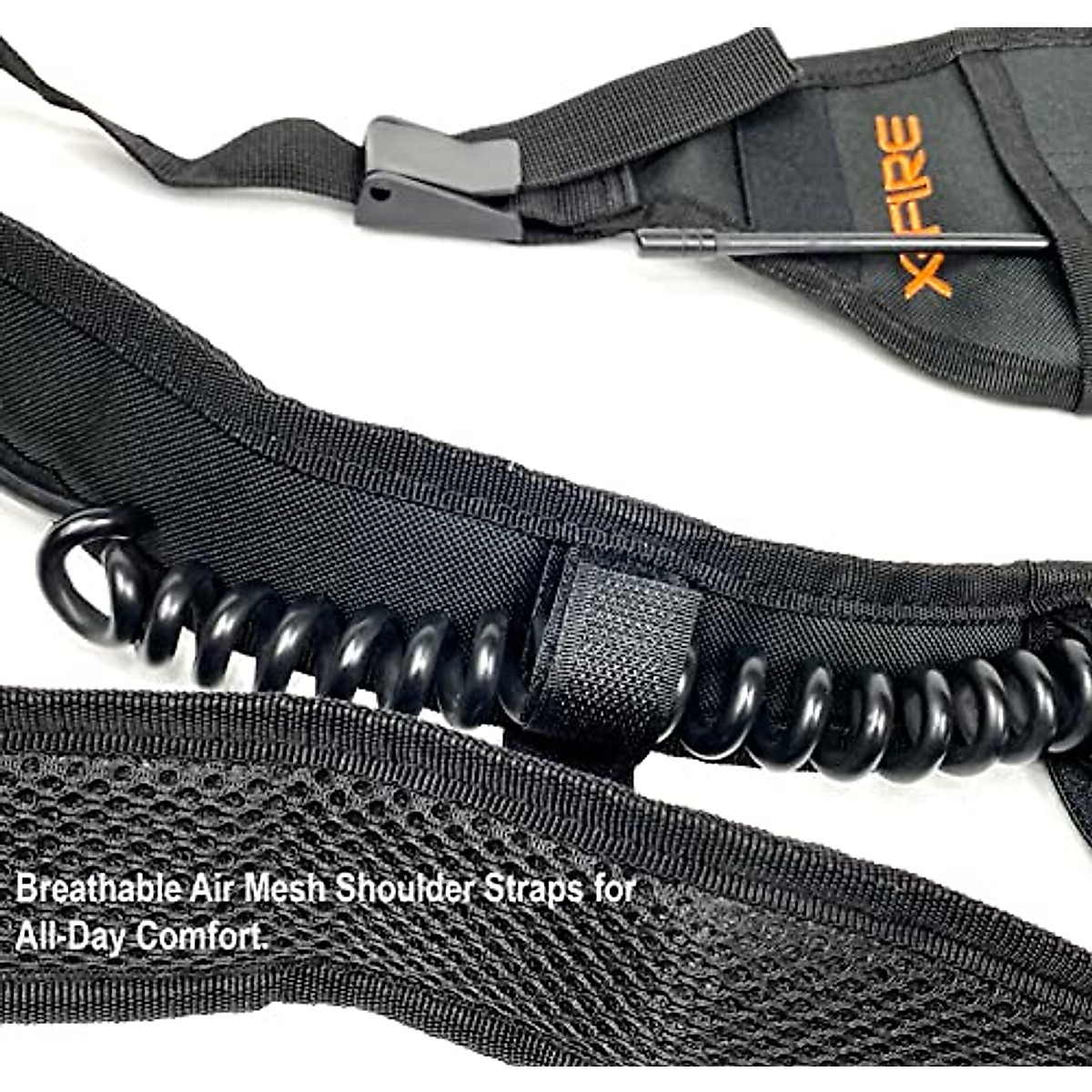X-FIRE® Radio Vest Universal Holder Rig for Portable Two-Way Radios