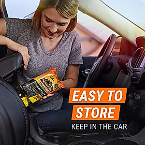 Car Protectant Wipes by Armor All, Interior Car Wipes with UV Protection Against Cracking and Fading, 60 Count