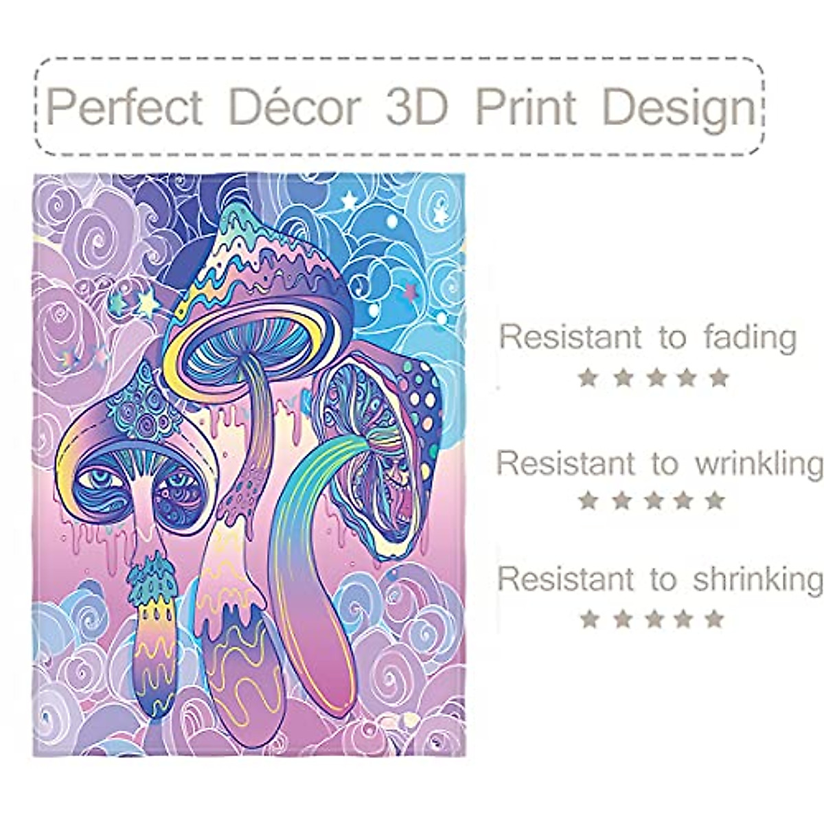 DUISE Flannel Throw Blanket,Cute Donkey Pattern Print Blanket,Soft and Comfortable Flannel Decorative Throw Blankets for Couch Sofa Bed,Throw,50"X60",Flannel Fleece Blanket for Bedroom/livingroom