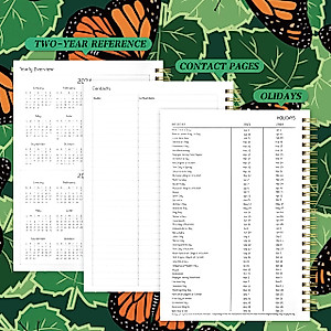 2024 Planner - 2024 Academic Weekly & Monthly Planner with Monthly Tabs, Daily Planner Yearly Agenda Calendar Organizer, Jan 2024-Dec 2024, 6.3" x 8.5"