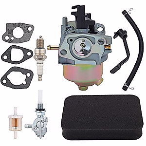 Hipa Carburetor w for Champion Generator Parts Power Equipment 3000 3500 4000 Watts 6.5HP 196cc OHV Engine Carb 46516 46561 Harbor Freight Predator 3000 3500 3050 3200 4000 Watts Gasoline